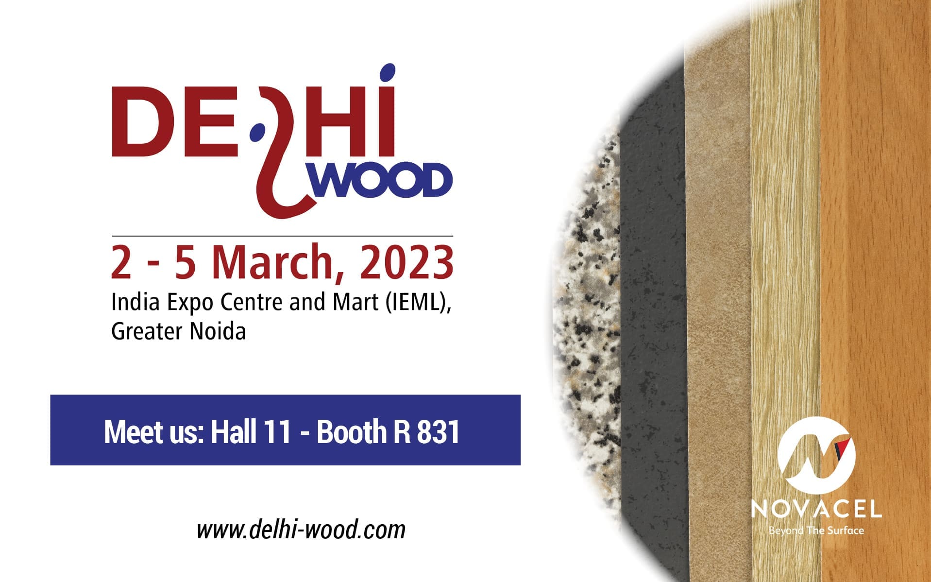 Join Novacel at Delhiwood 2023! | Novacel