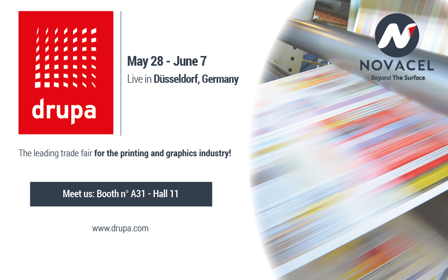 Meet Novacel at Drupa 2024 in Düsseldorf | Novacel