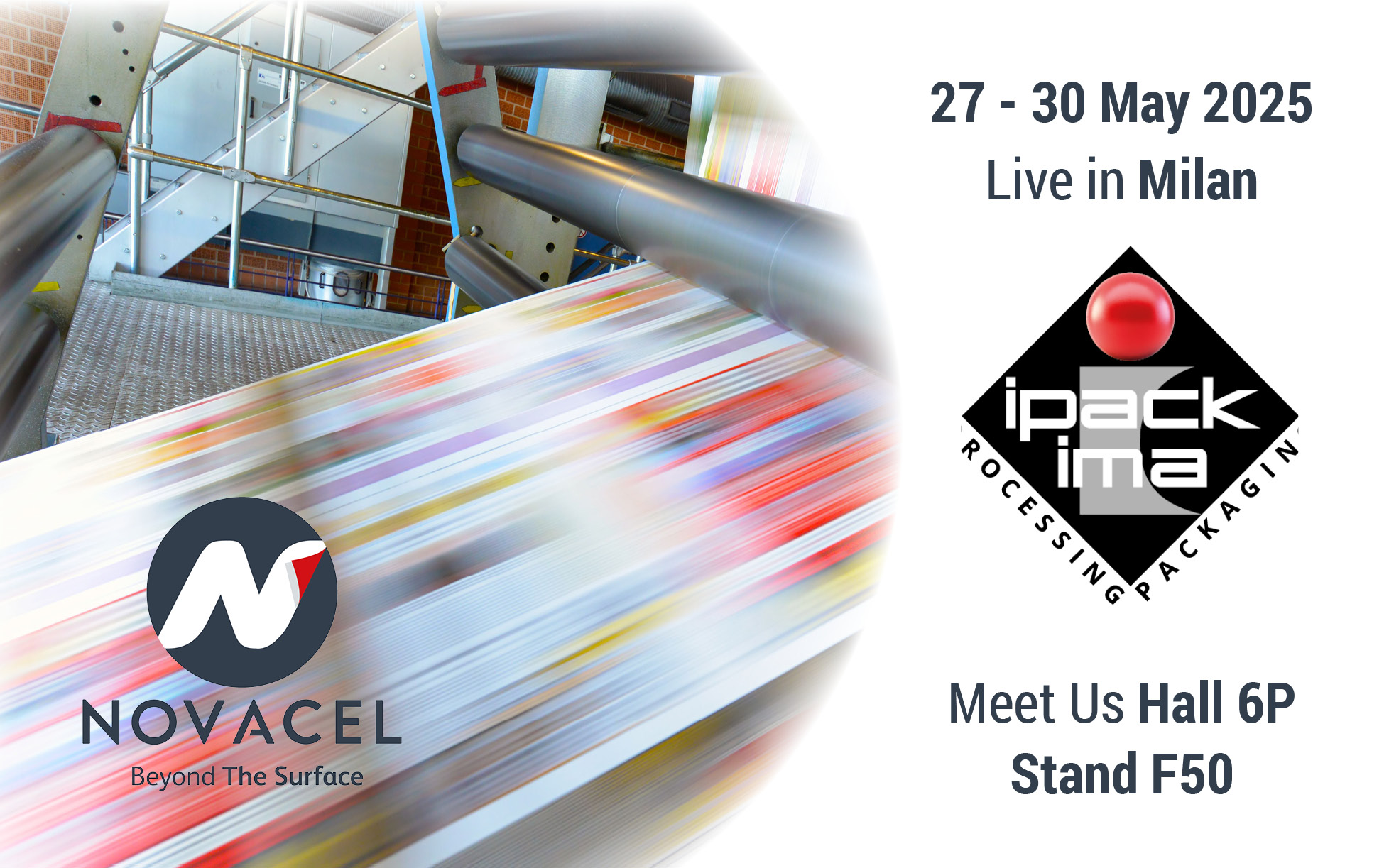 Novacel will be at Ipack – IMA 2025 | Novacel