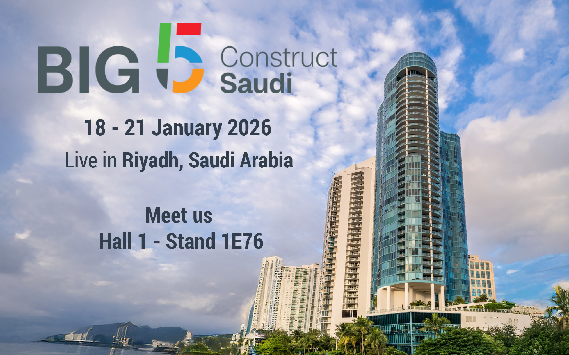 Novacel expose sur le Big 5 Construct en Arabie Saoudite | Novacel